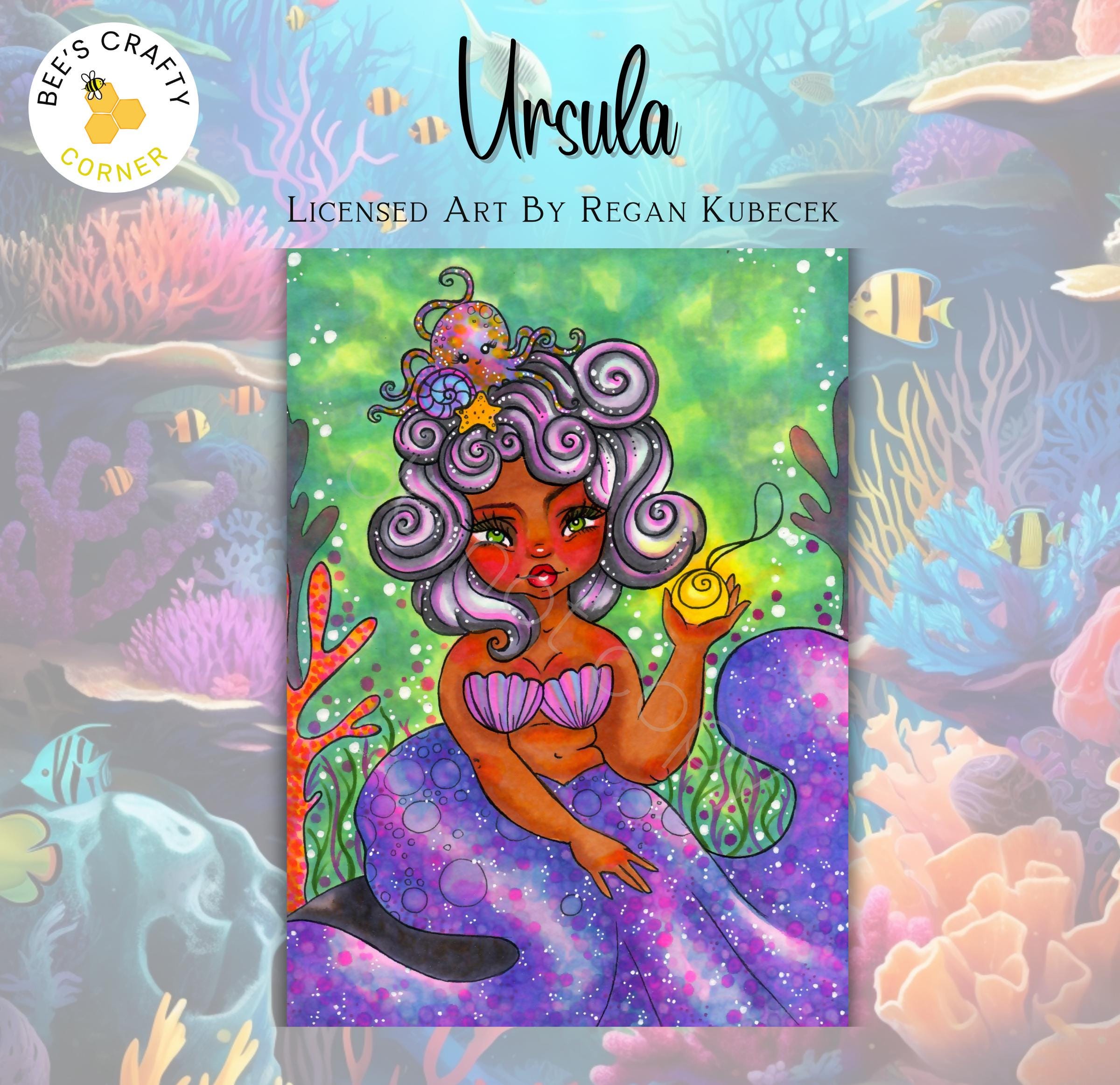 Ursula by Regan Kubecek - Licensed Release Papers – Bees Crafty Corner